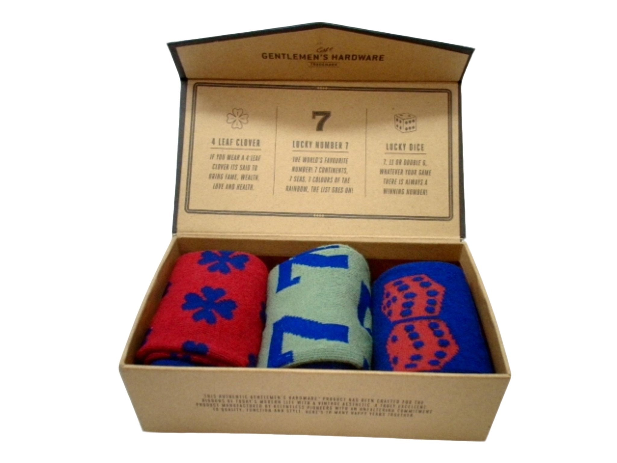 Men's Lucky Crew Socks 3-Pack – Stylish Comfort for Modern Gentlemen