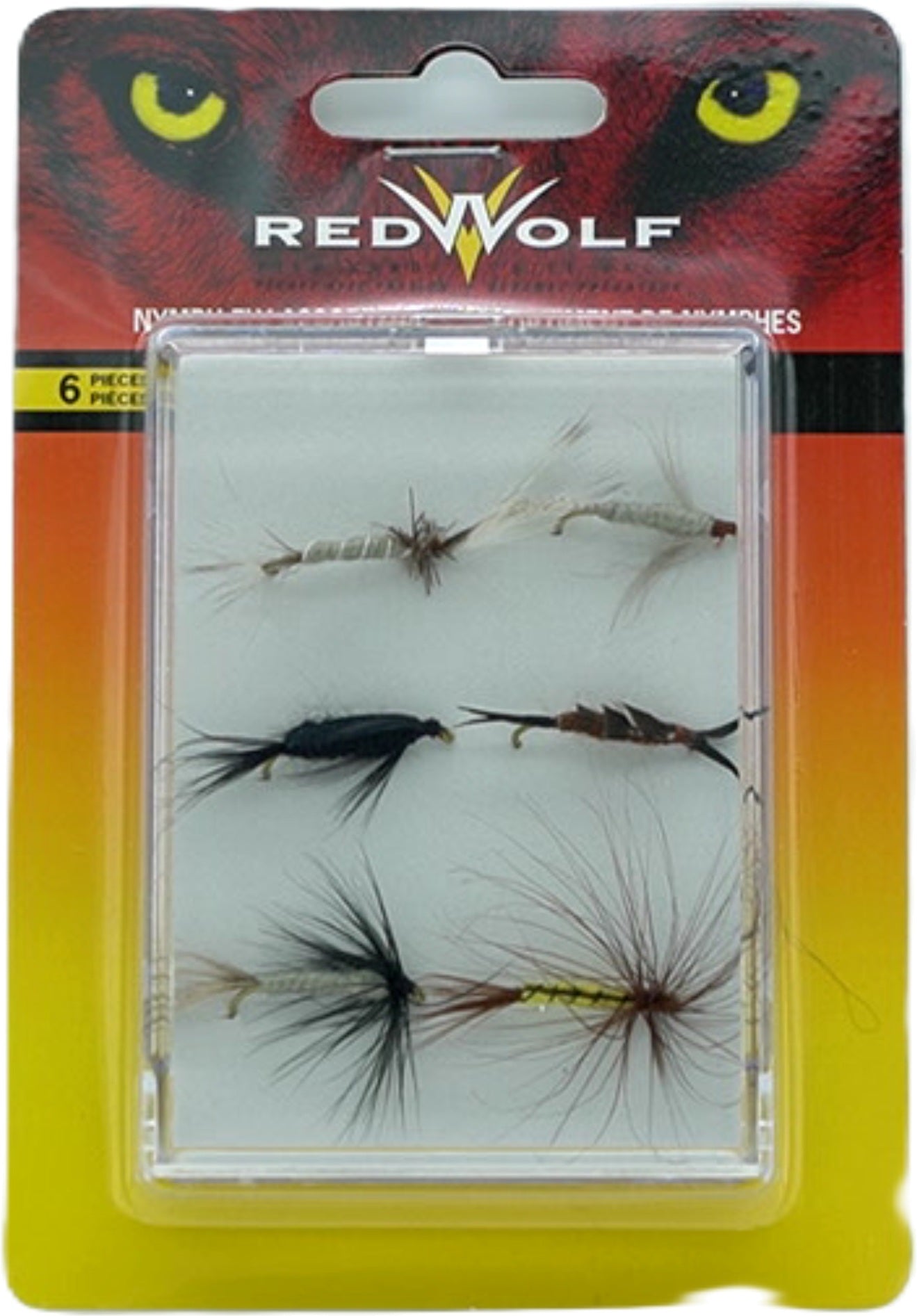 Red Wolf Nymph Fly Fishing Assortment 6-Pack