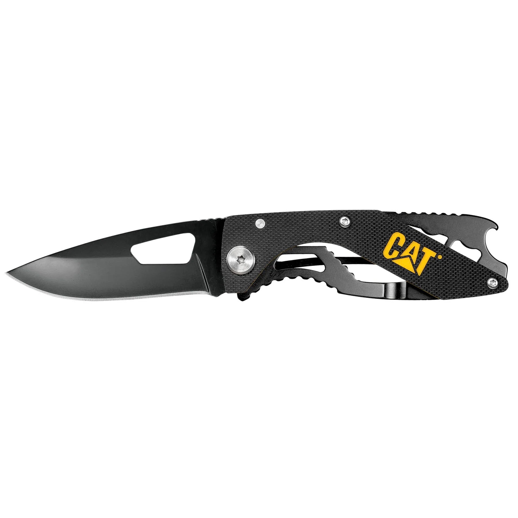 CAT - 6-1/4 Inch Folding Skeleton Knife