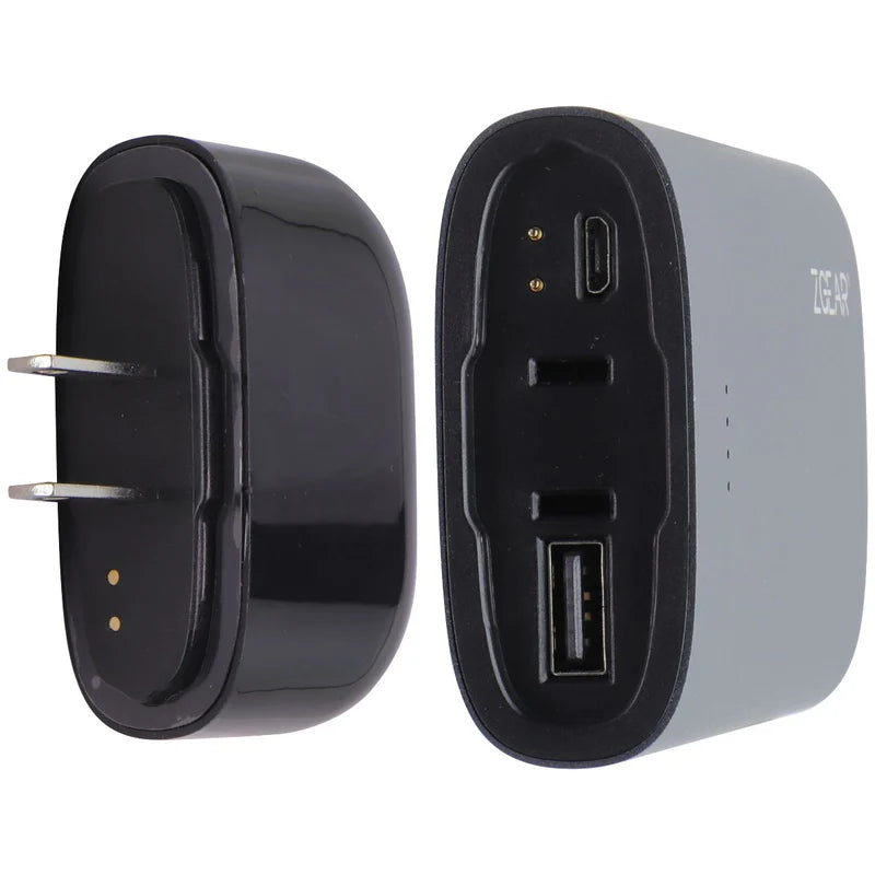 ZGEAR 2-in-1 Power Bank & Detachable Dual Port Wall Charger