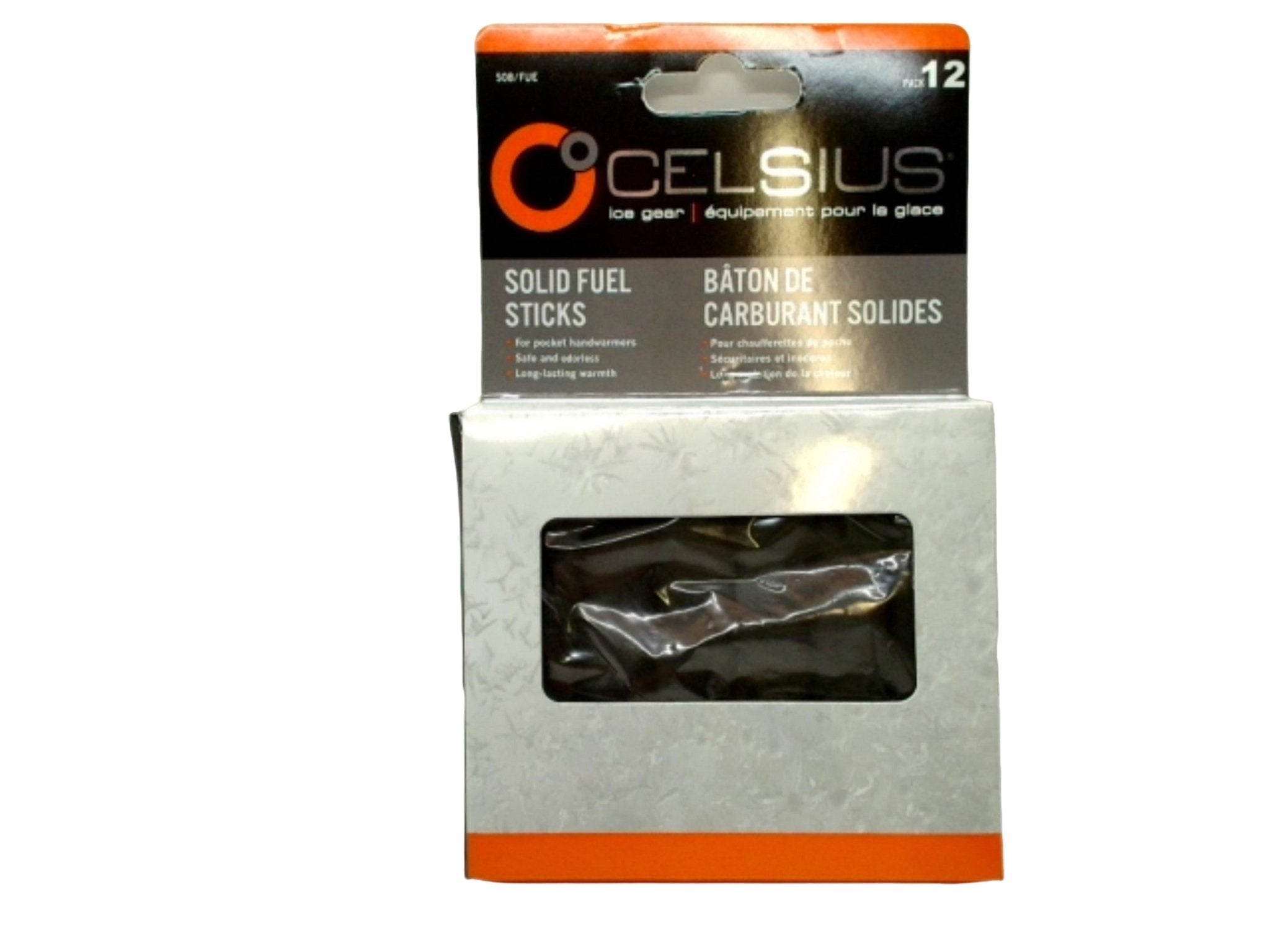 Celsius Solid Fuel Sticks 12 Pack for Camping Stoves: Reliable ...