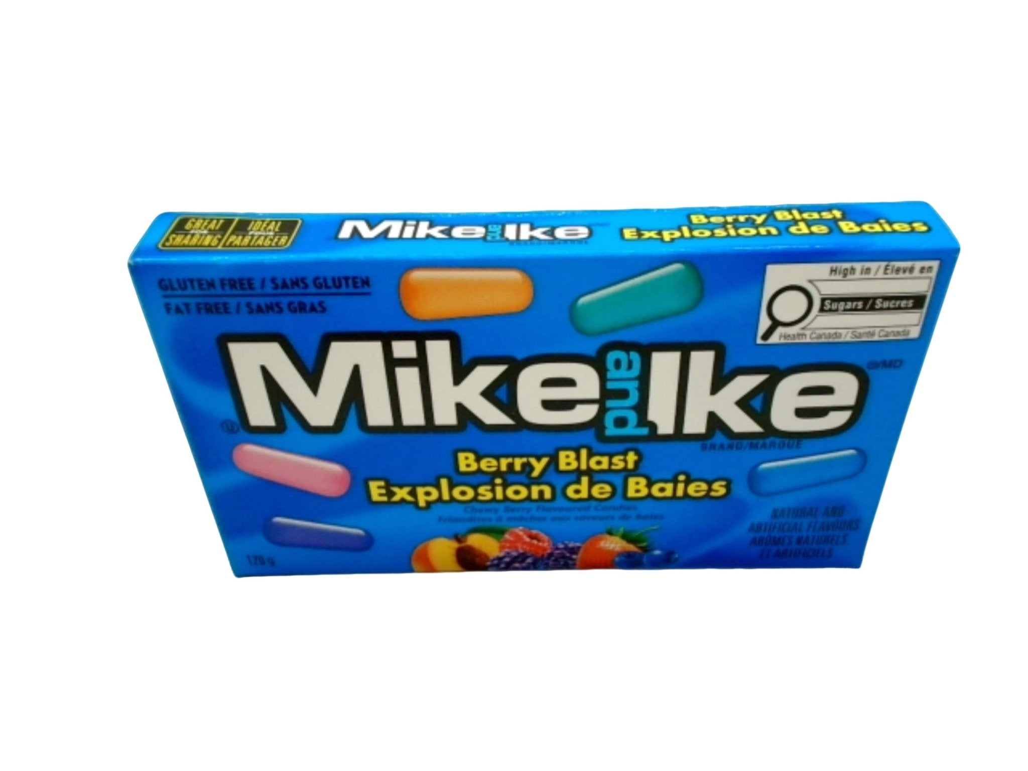 Mike and Ike Berry Blast Candy 120g - Fruity Chewy Sweets for Snack Lovers
