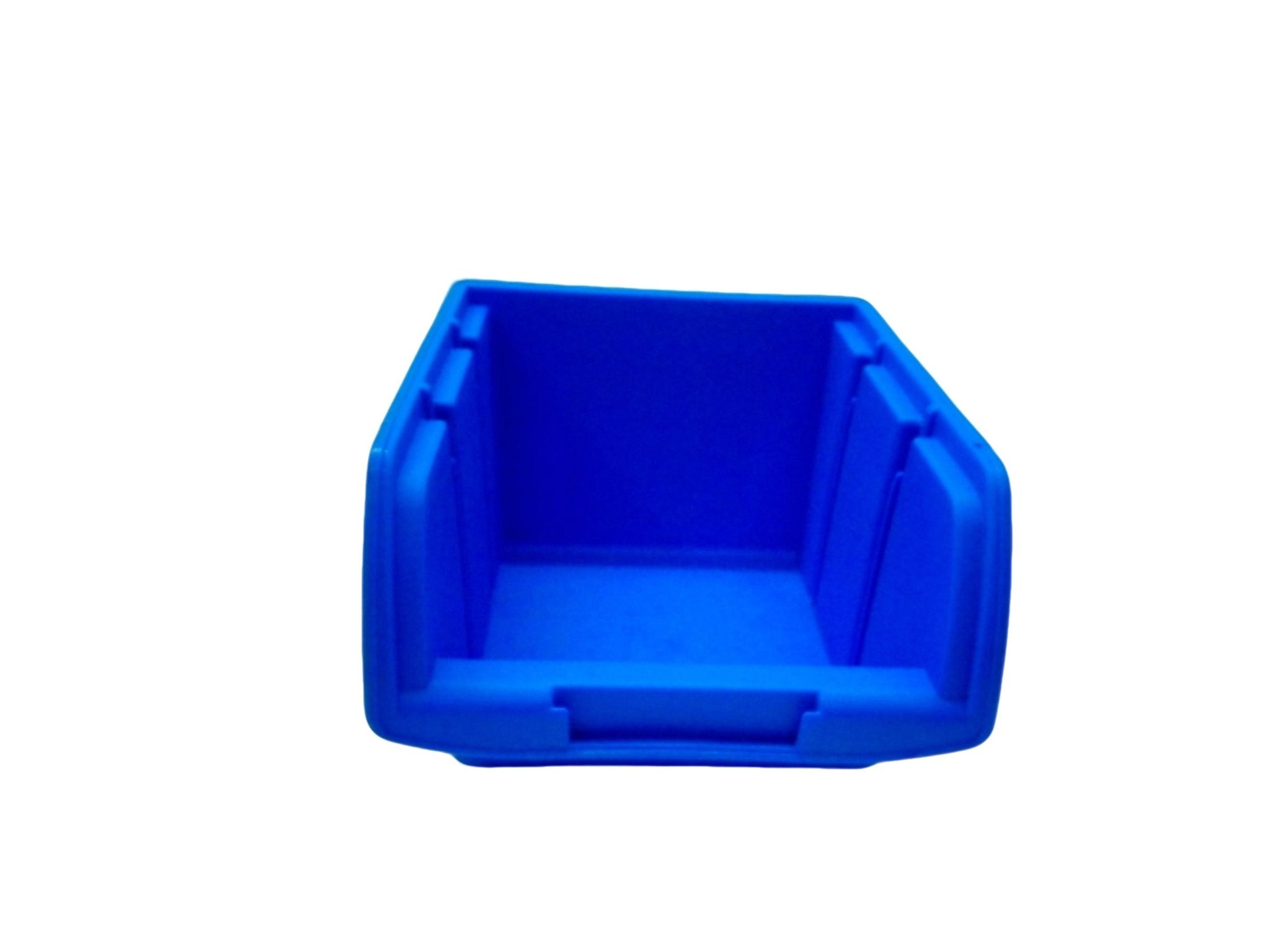 Stanley 5" Blue Storage Bin - Durable Organizer for Garage & Office