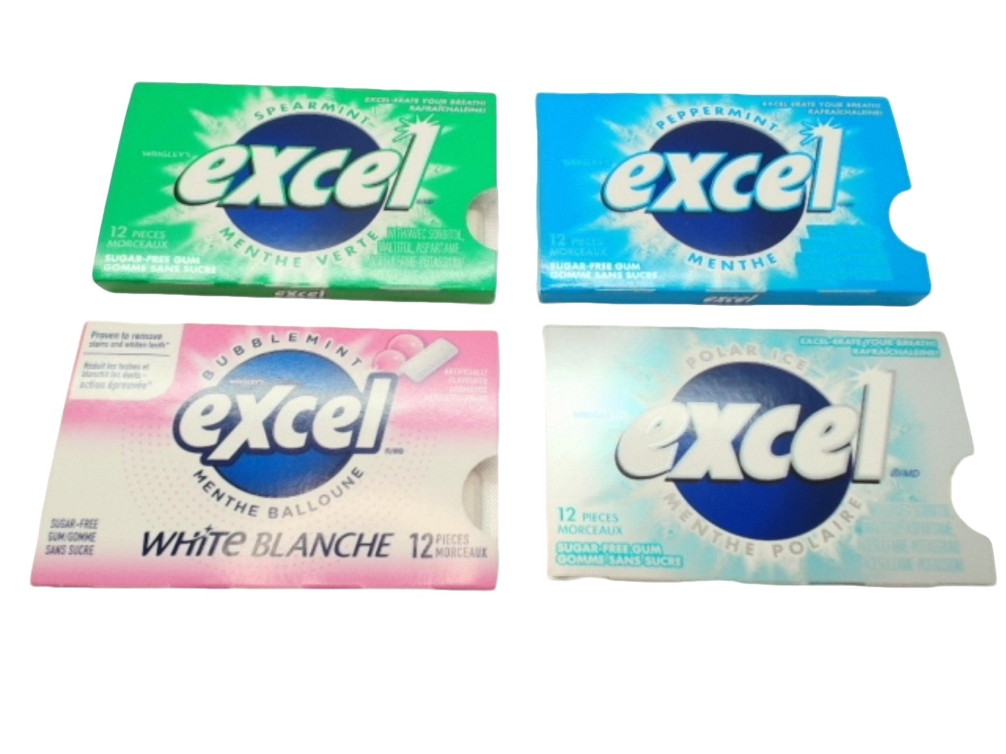 Excel Gum Assorted Flavours: Sugar-Free Freshness Anytime, Anywhere